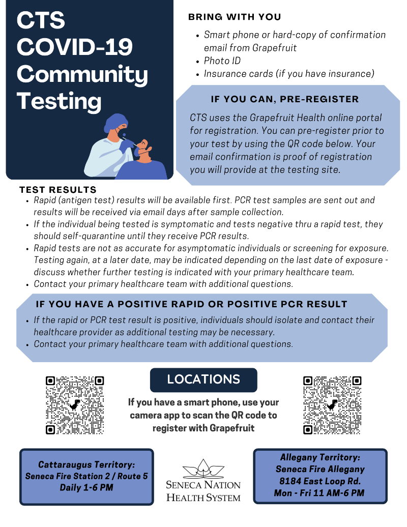 CTS COVID-19 Community Testing Update - SNI