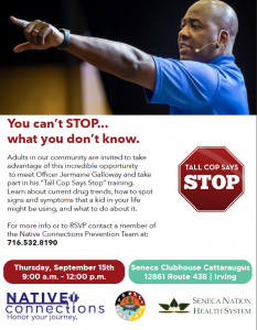 "Tall Cop Says Stop" Training - SNI