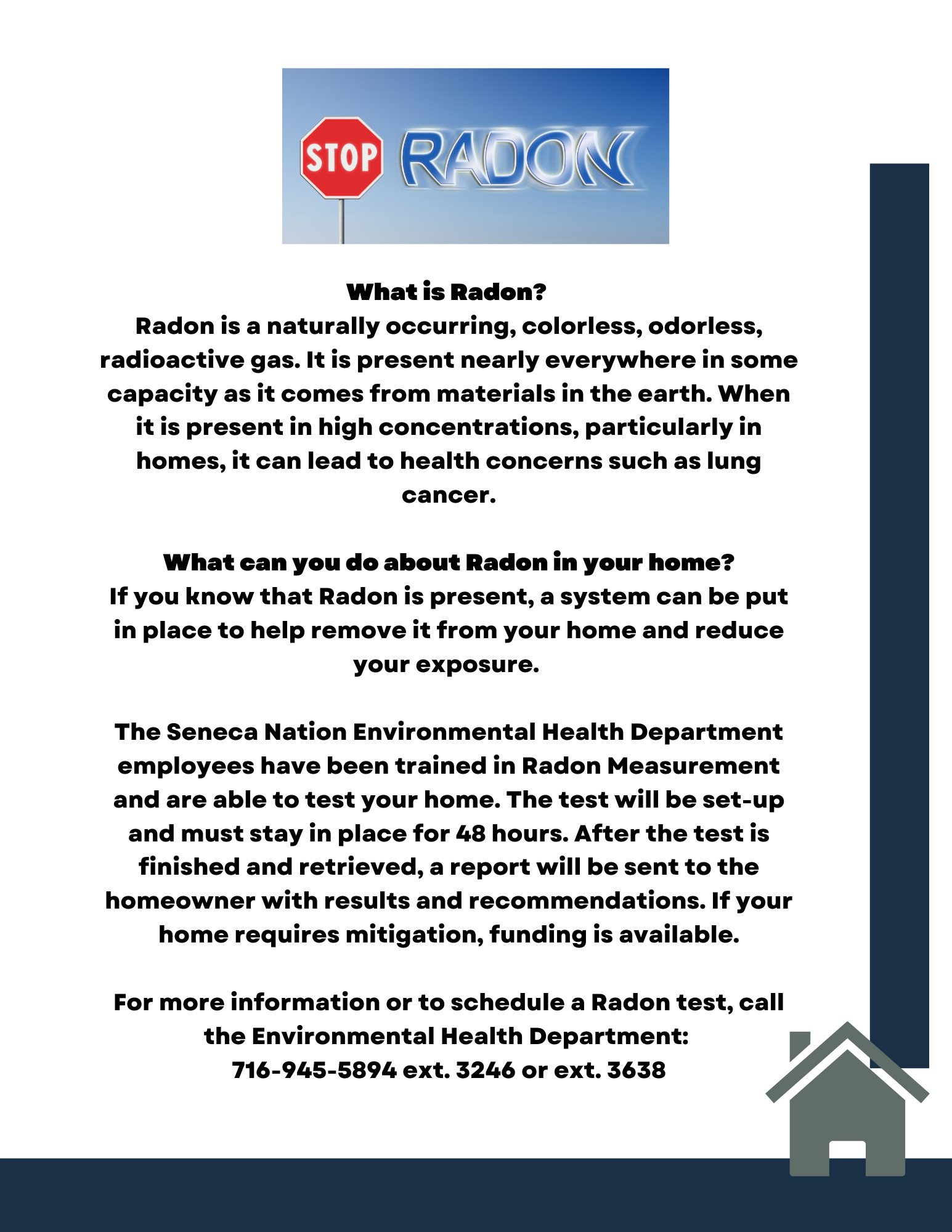 Radon Testing - SNI