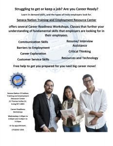 Career Readiness Workshops on Wednesdays! - SNI