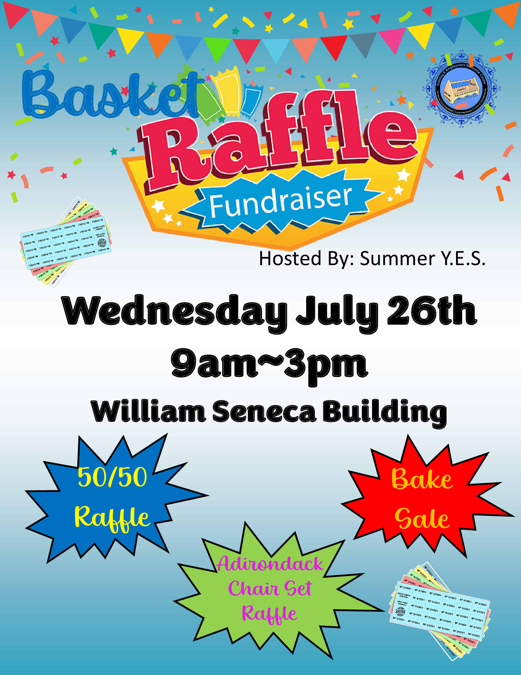 Summer Y.E.S. Basket Raffle - SNI