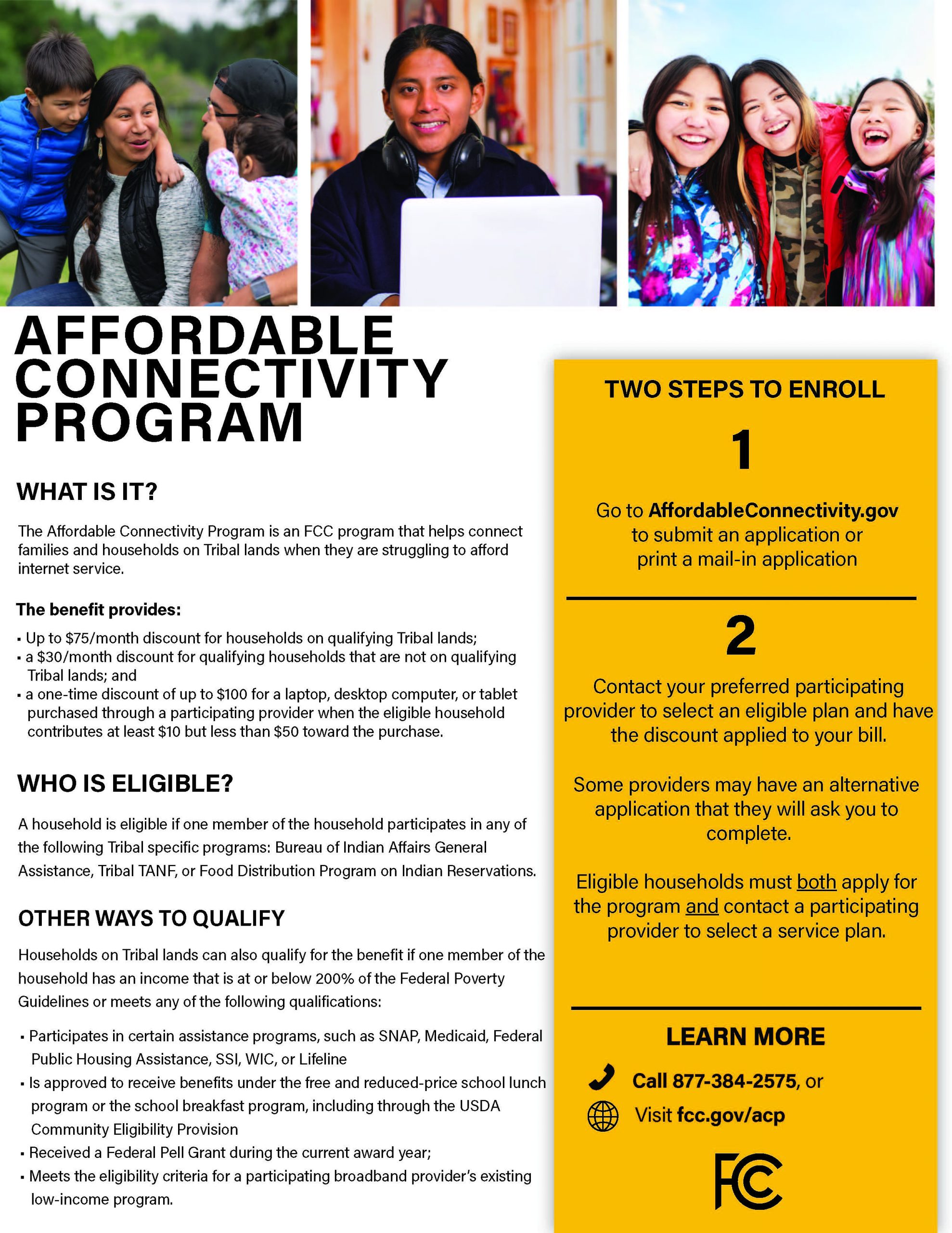 Affordable Connectivity Program Enrollment - SNI