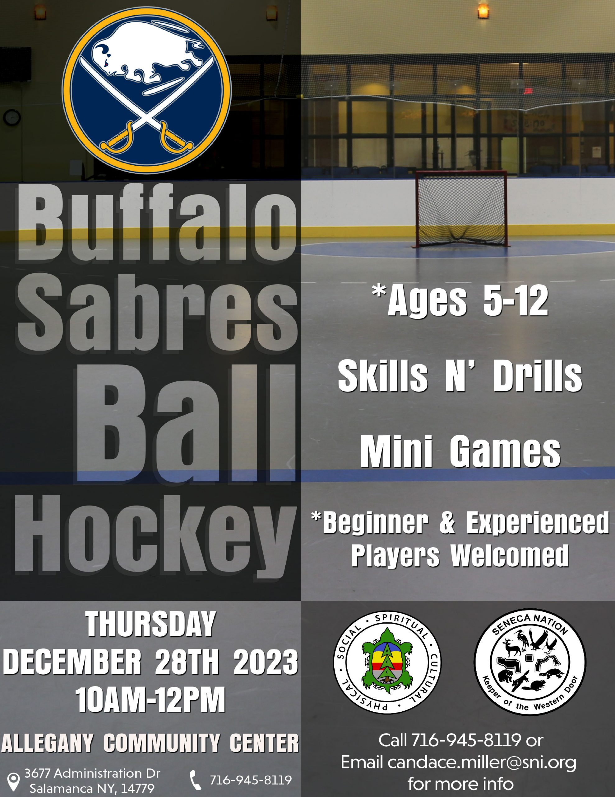Buffalo Sabres Ball Hockey Clinic @ ACC - SNI