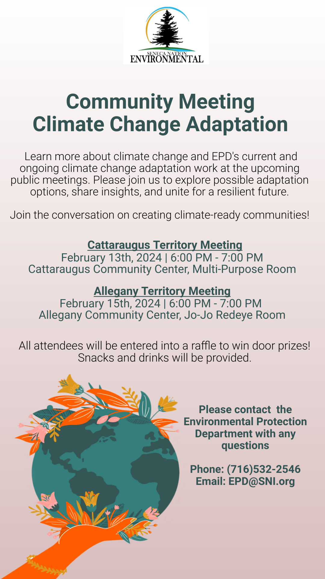 Community Meeting: Climate Change Adaptation - SNI