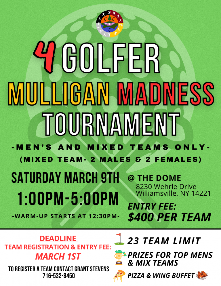 CCC Announces Four-Member Team Golf Tournament - SNI