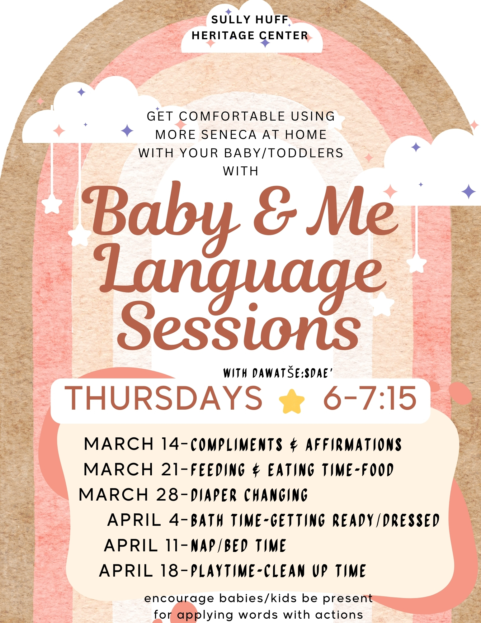 Baby & Me Language Sessions - SNI