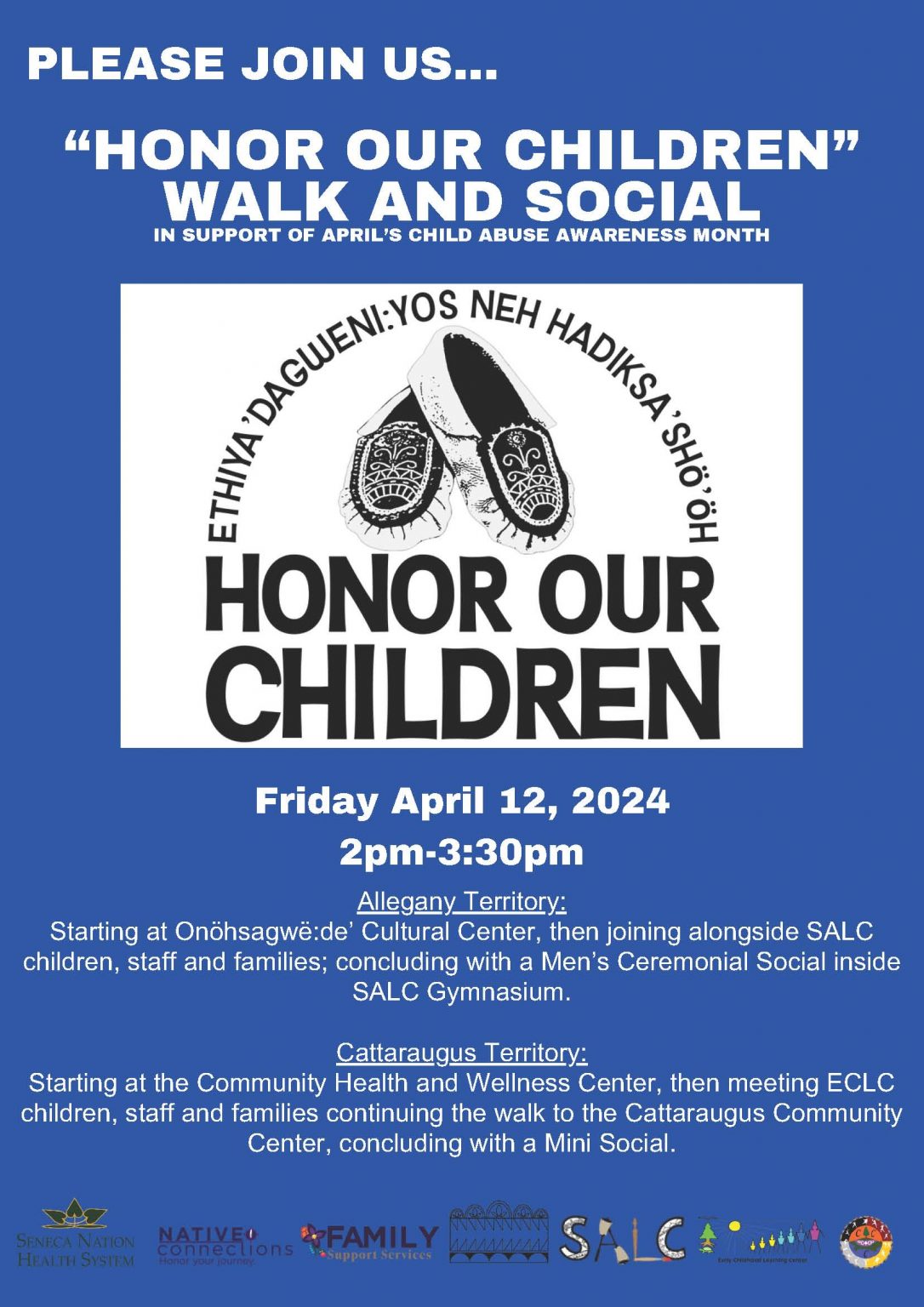 "Honor Our Children" Walk and Social - SNI