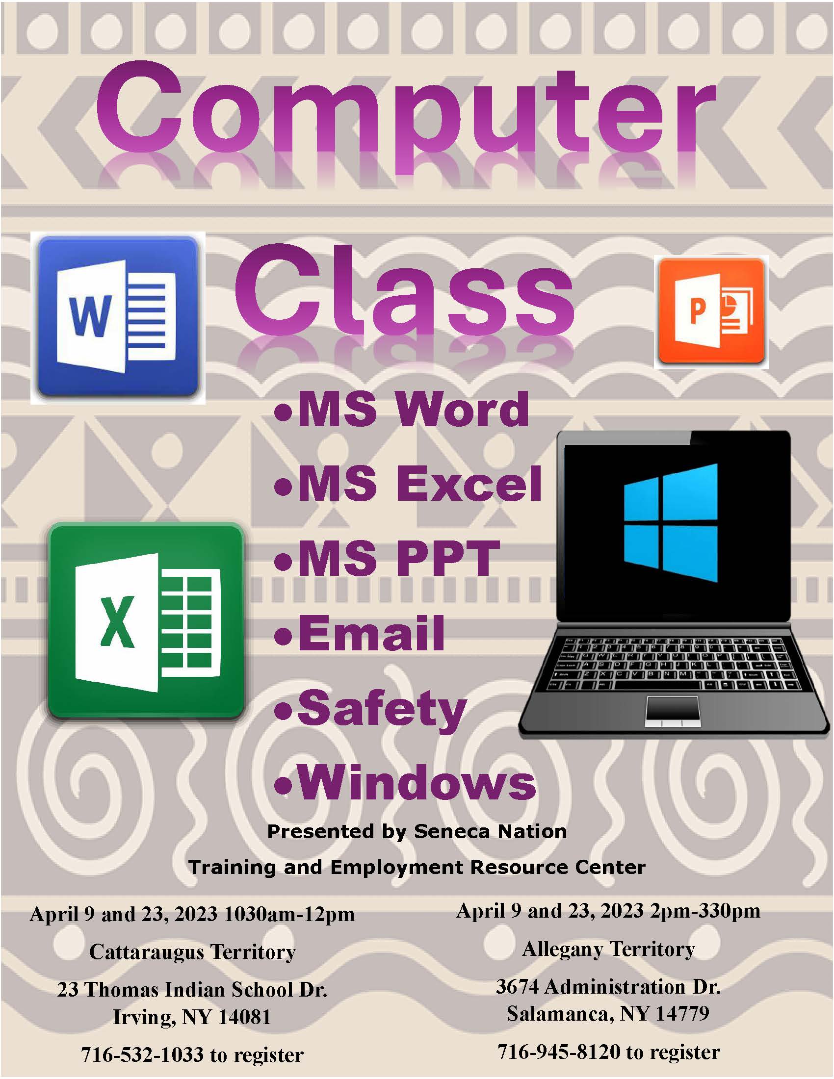TERC Computer Class (Allegany) - SNI