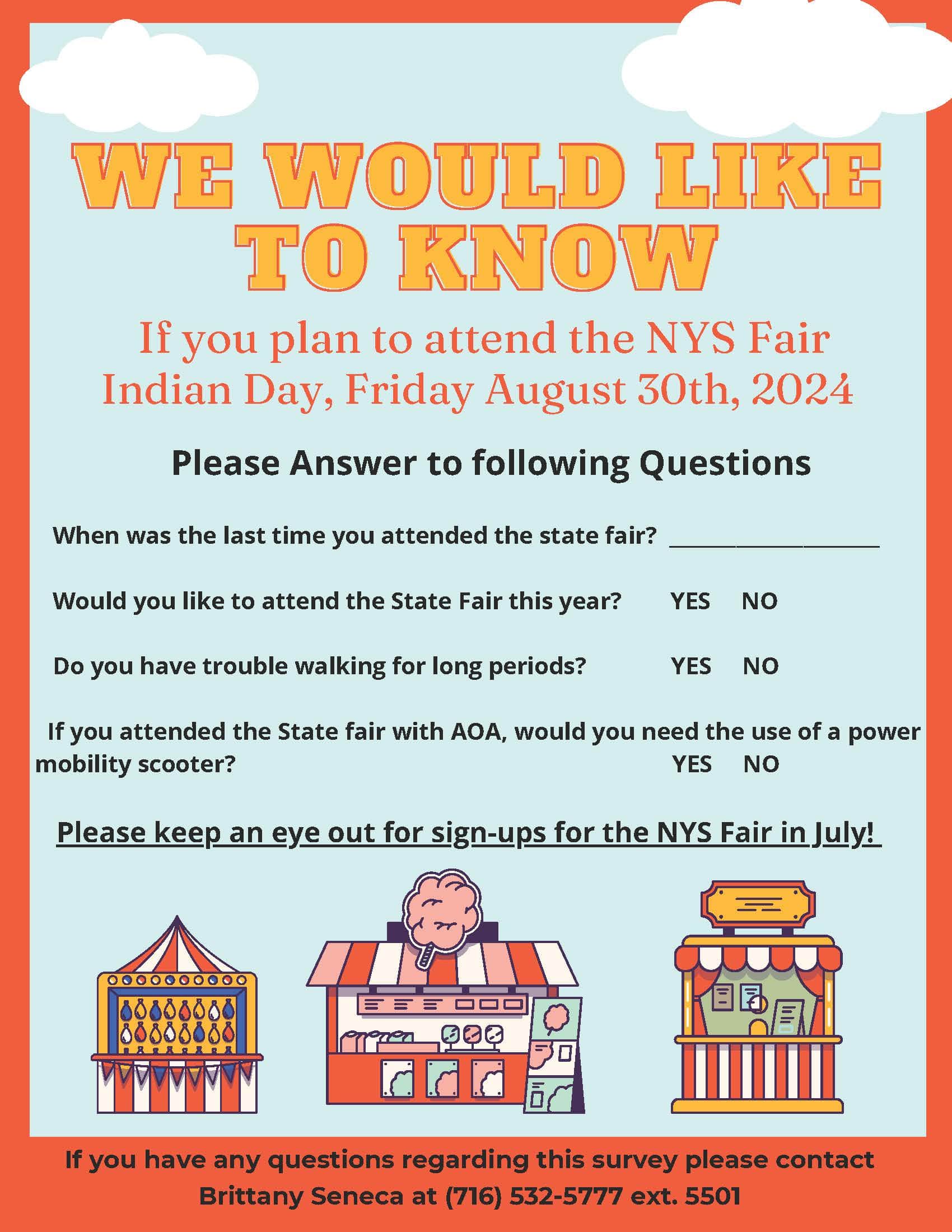 Elder's Survey: State Fair - SNI