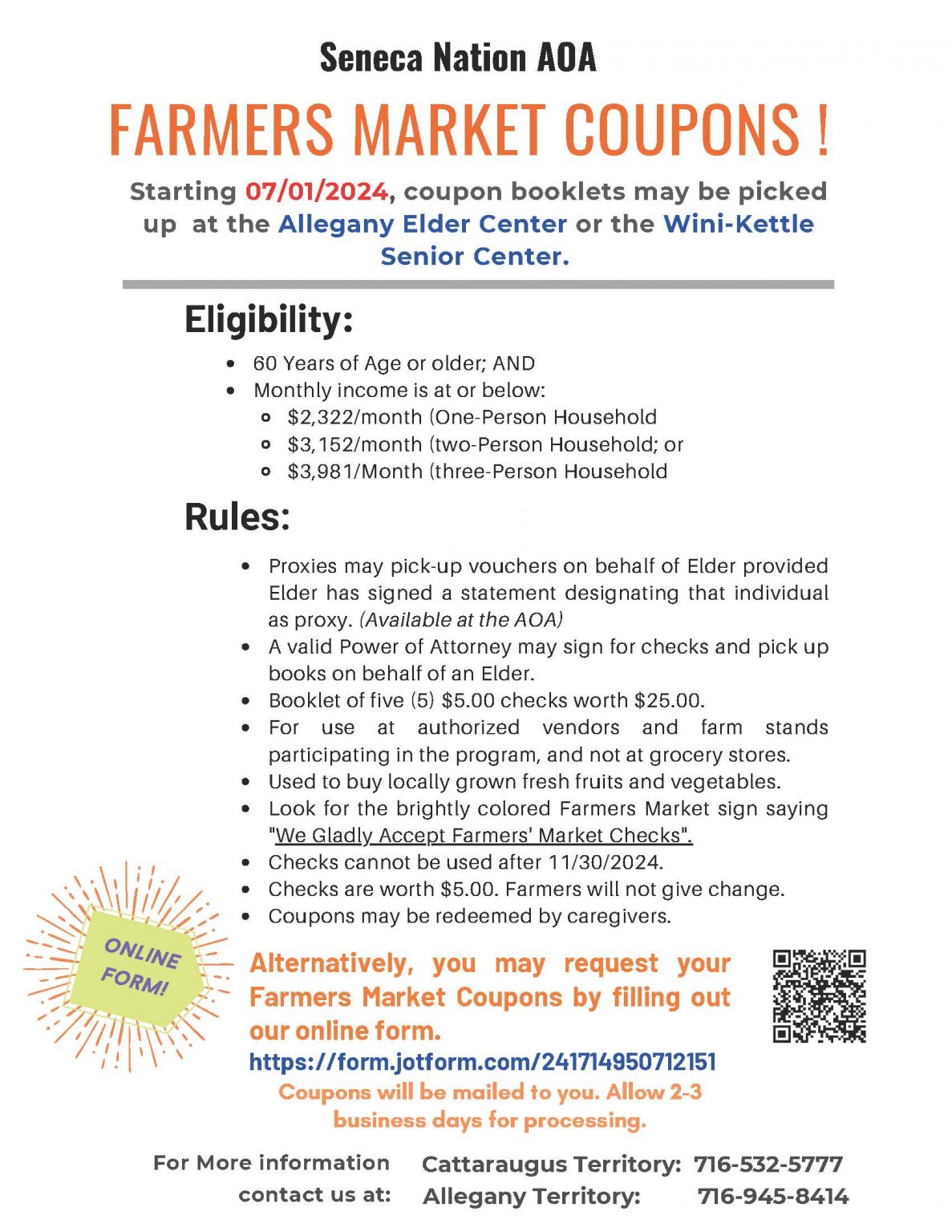 Elder's Farmers Market Coupons Available Now! - SNI