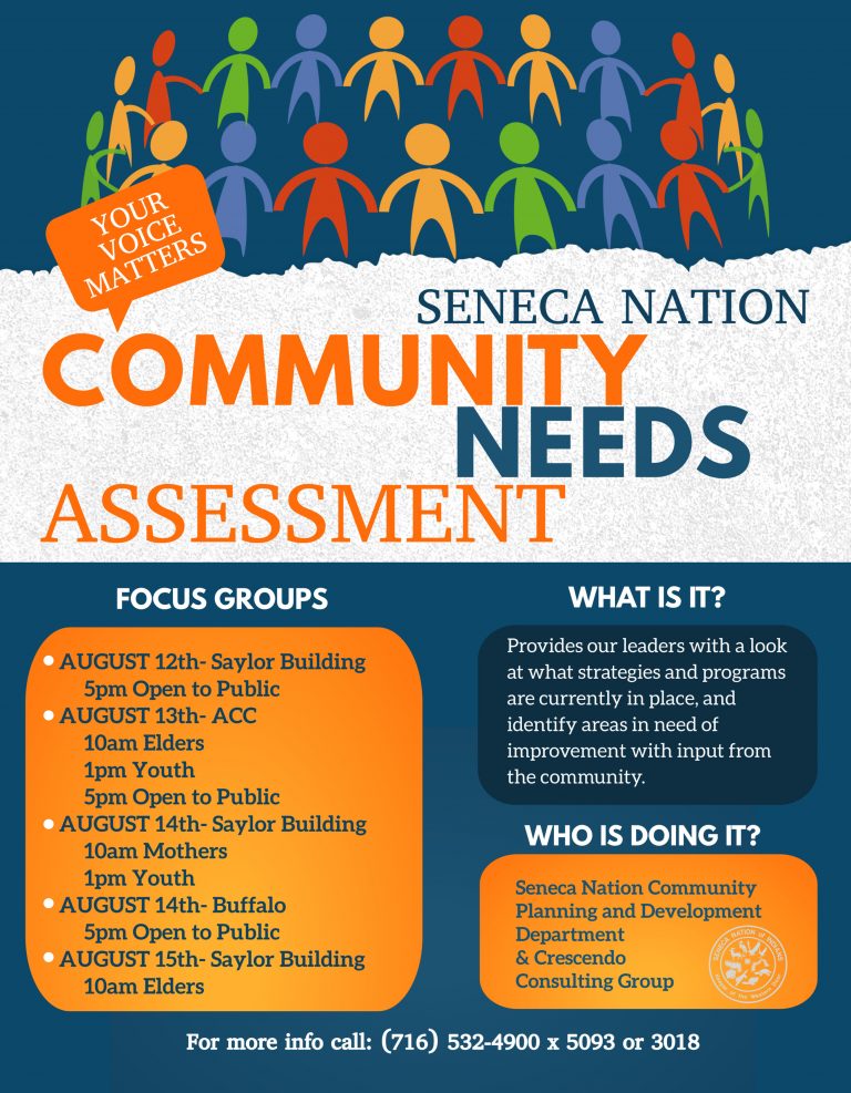 Community Needs Assessment Meetings - SNI