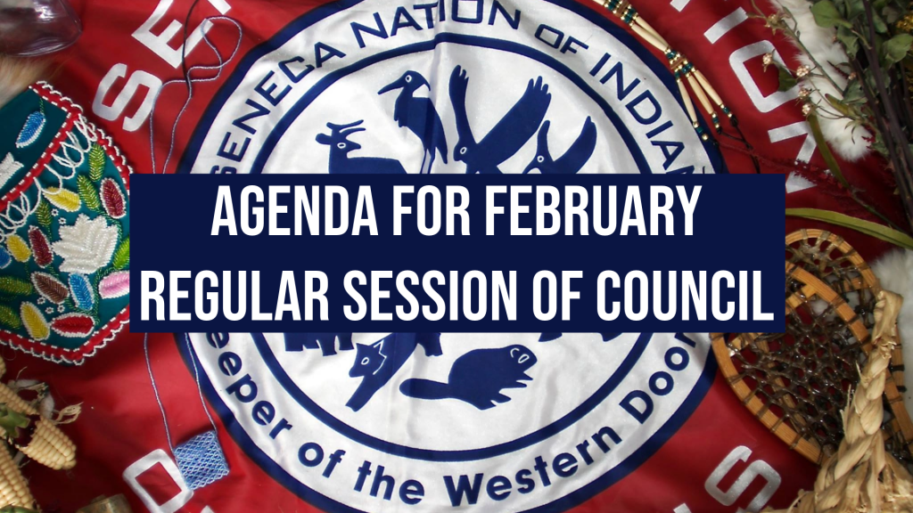 Agenda for February 2025 Regular Session of Council - SNI