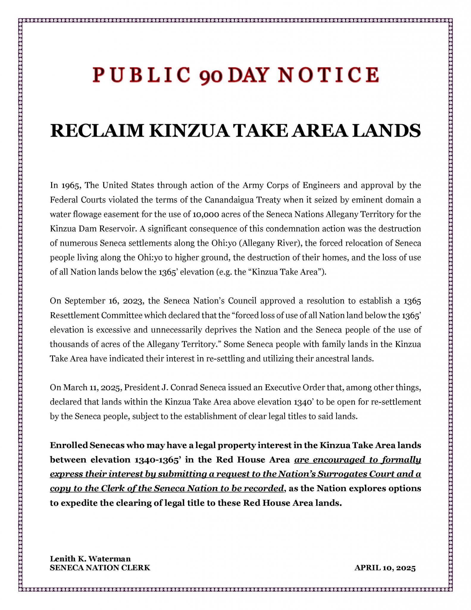 Cattaraugus Community Center - SNI